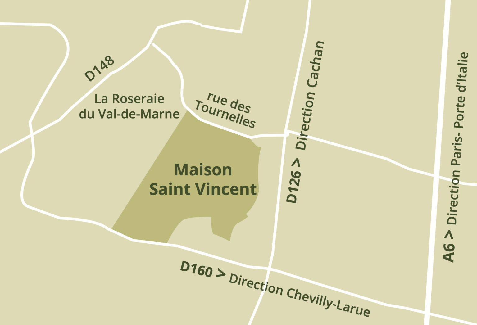 Accès | Maison Saint Vincent